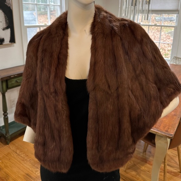 FUR | Jackets & Coats | Stunning0 Russian Squirrel Fur Cape | Poshmark